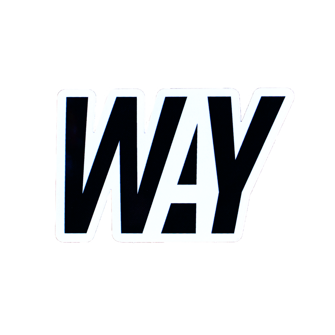 WAY Sticker