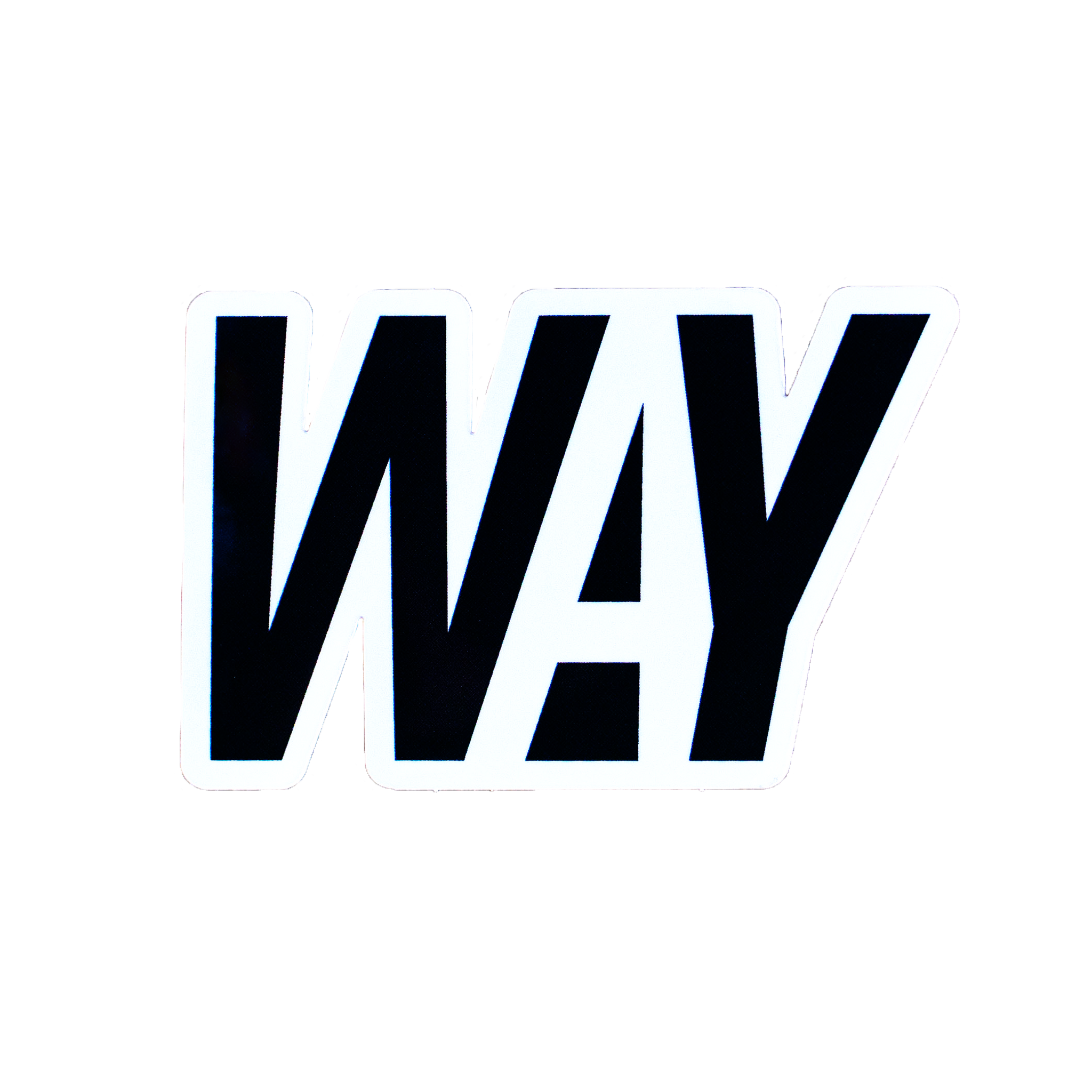 WAY Sticker